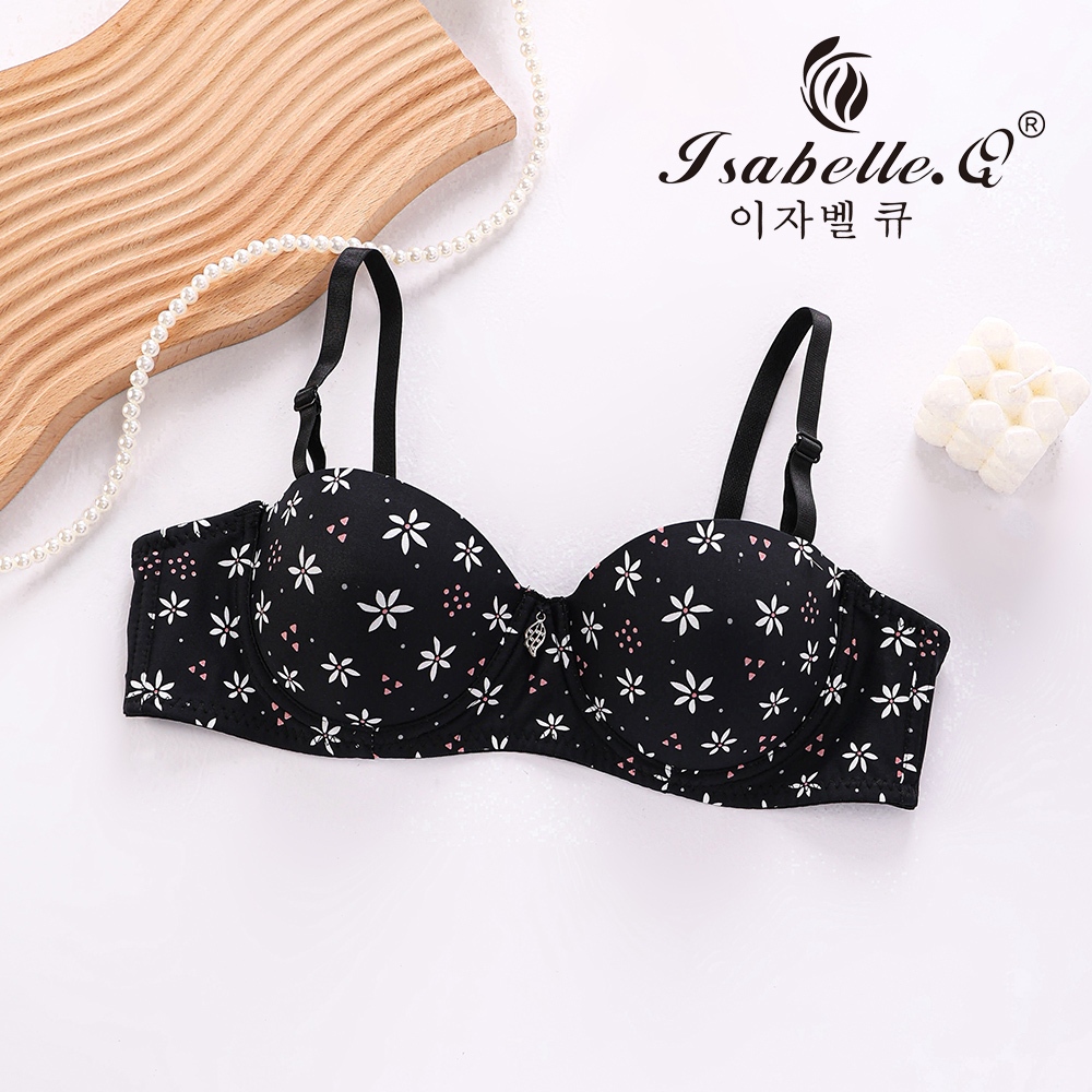 Isabelle.Q Printed & Strapless bra W/ wire bra #ZHH38 | Shopee Philippines