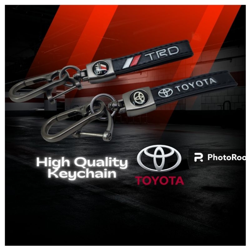 Toyota TRD Leather Keychain High Quality | Shopee Philippines