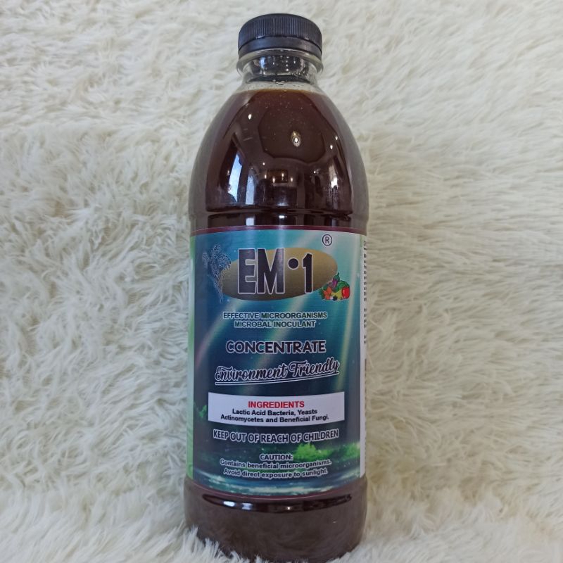 EM-1 (1LITTER) EFFECTIVE MICROORGANISMS /MICROBIAL INOCULANT | Shopee ...
