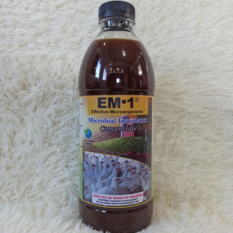 EM-1 (1LITTER) EFFECTIVE MICROORGANISMS /MICROBIAL INOCULANT | Shopee ...