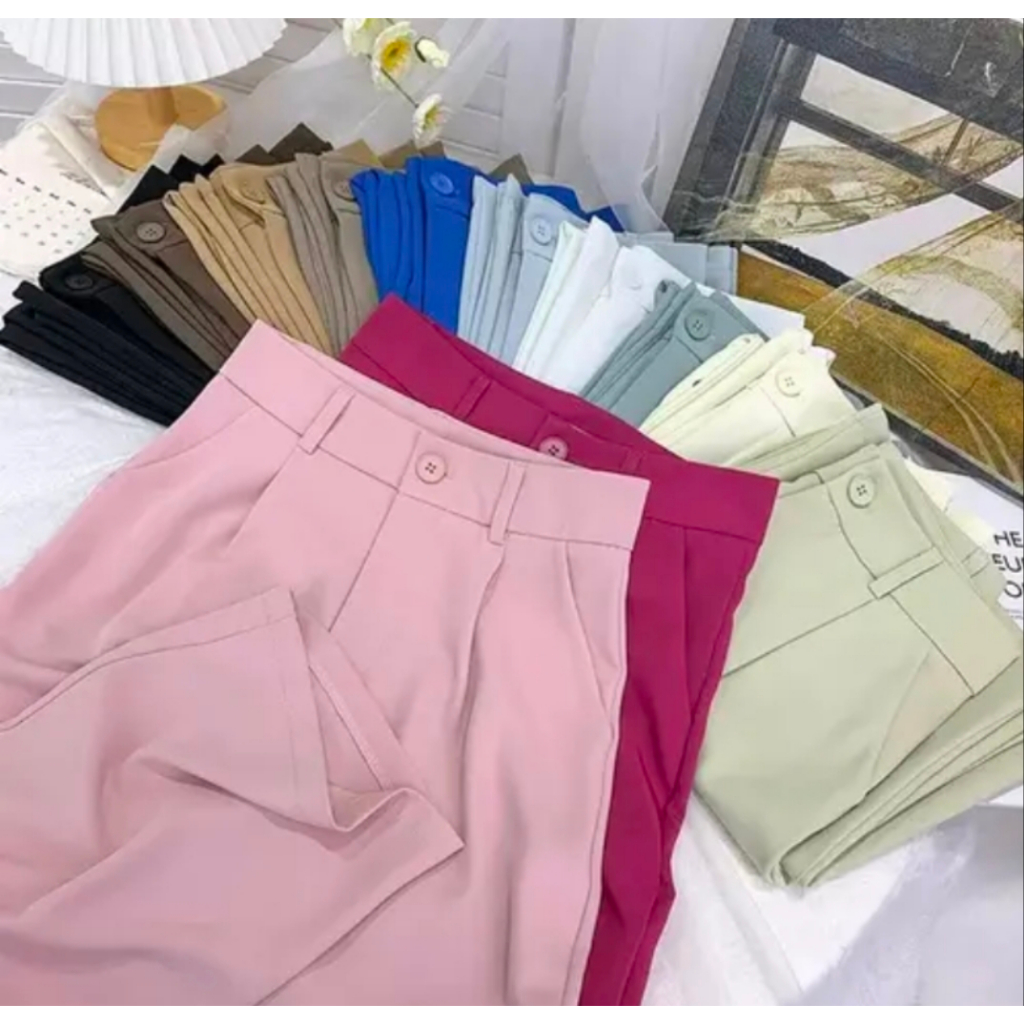 Kinwoo 26-31 High Waist Trouser Pants Women's Professional Suit Pants ...