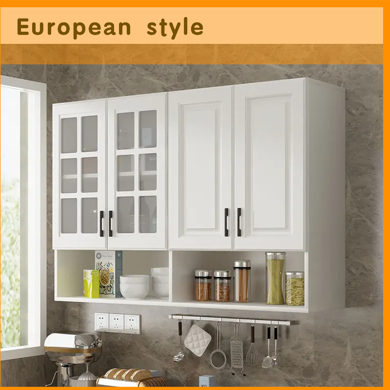 New European style simple kitchen cabinet wall cabinet wall hanging ...