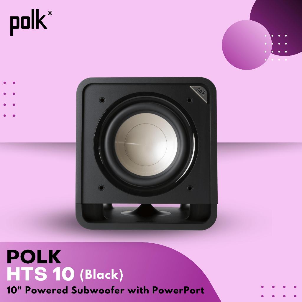 Polk Audio HTS 10 Powered subwoofer - for home theater or hifi - Color ...