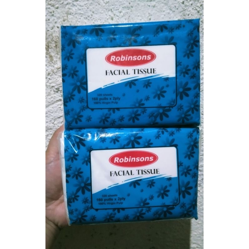 Robinsons Facial Tissue 320sheets 2ply | Shopee Philippines