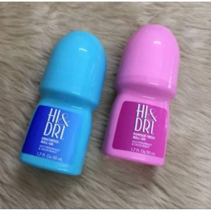 Hi & Dri POWDER FRESH Deodorant /Anti-perspirant 50ml | Shopee Philippines