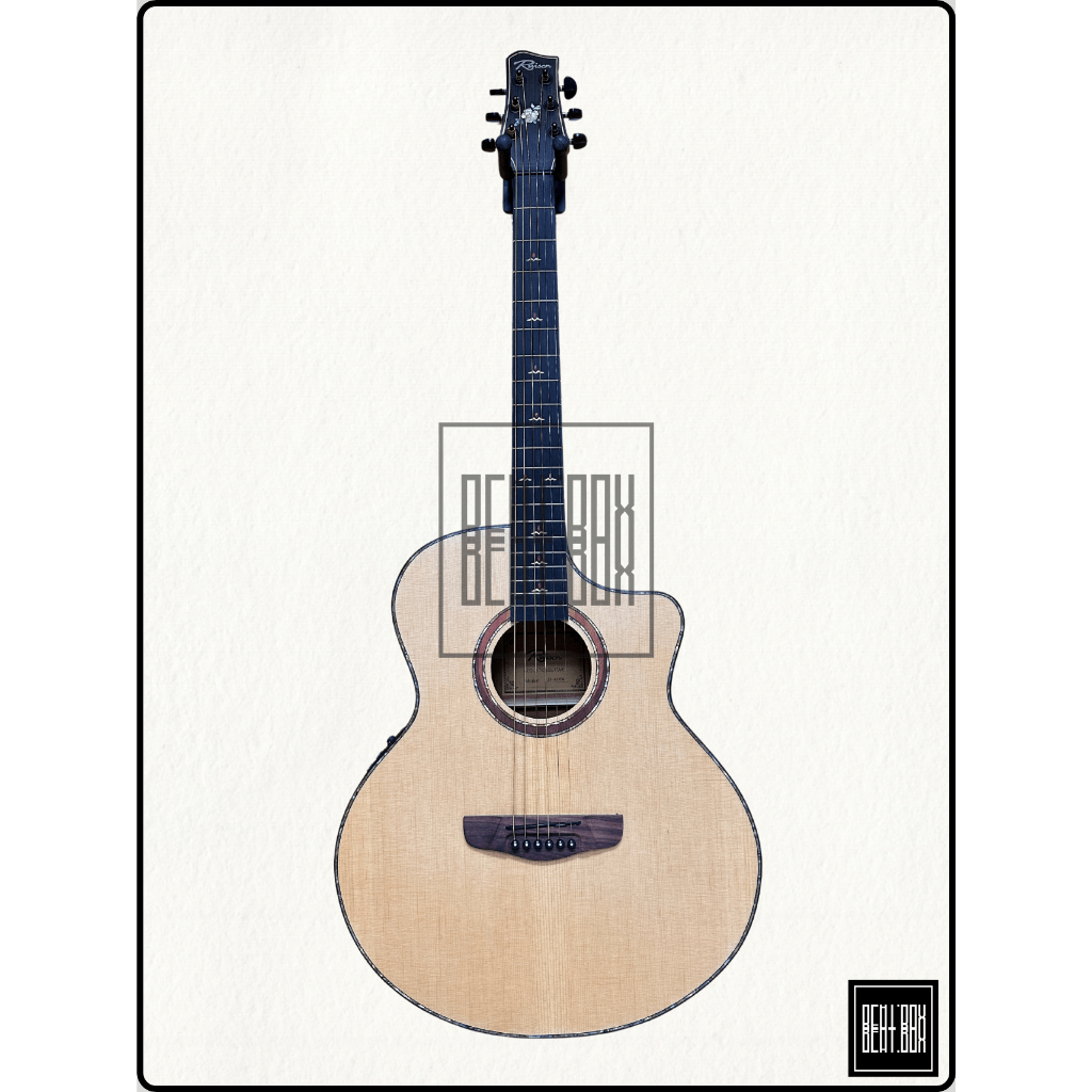 RUISON JF40EQ Premium Acoustic Guitar Freebies Included | Shopee ...
