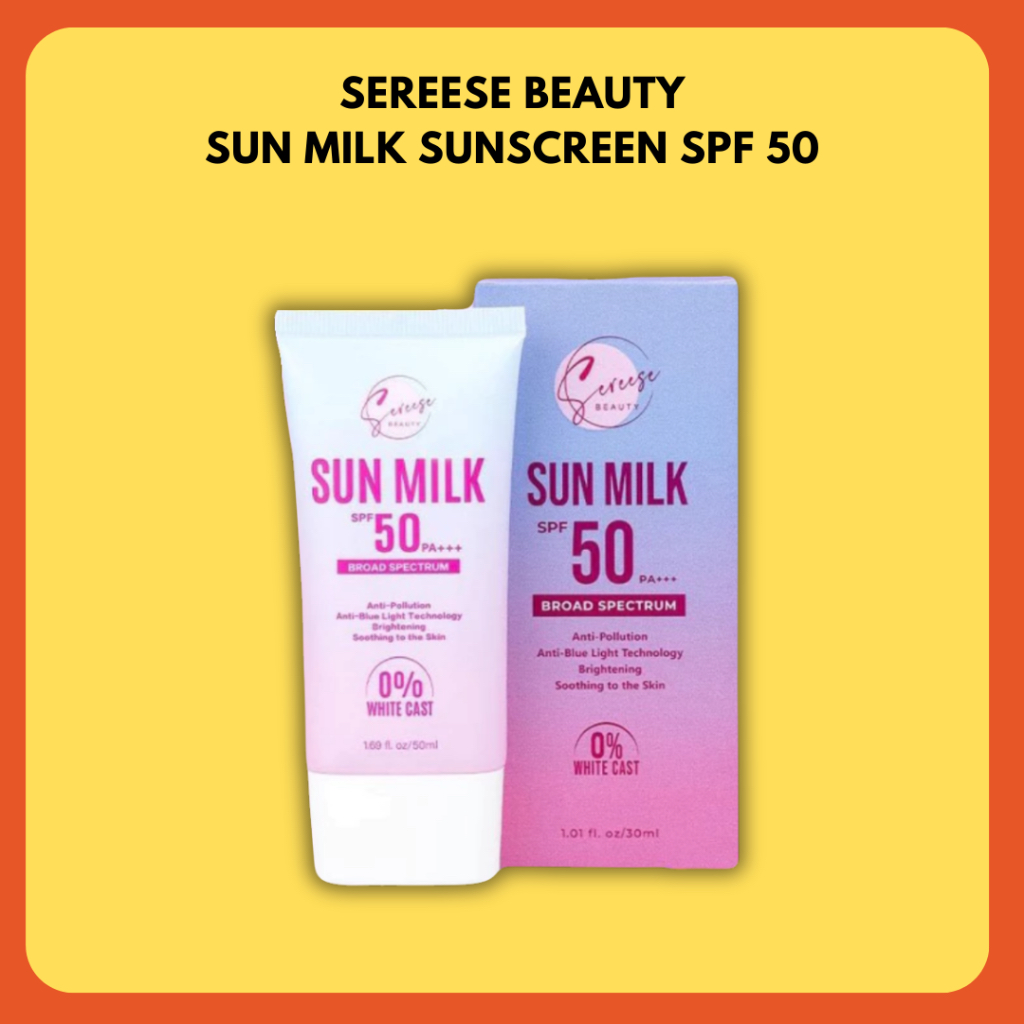 SEREESE BEAUTY SUN MILK SPF 50 PA +++ | Shopee Philippines