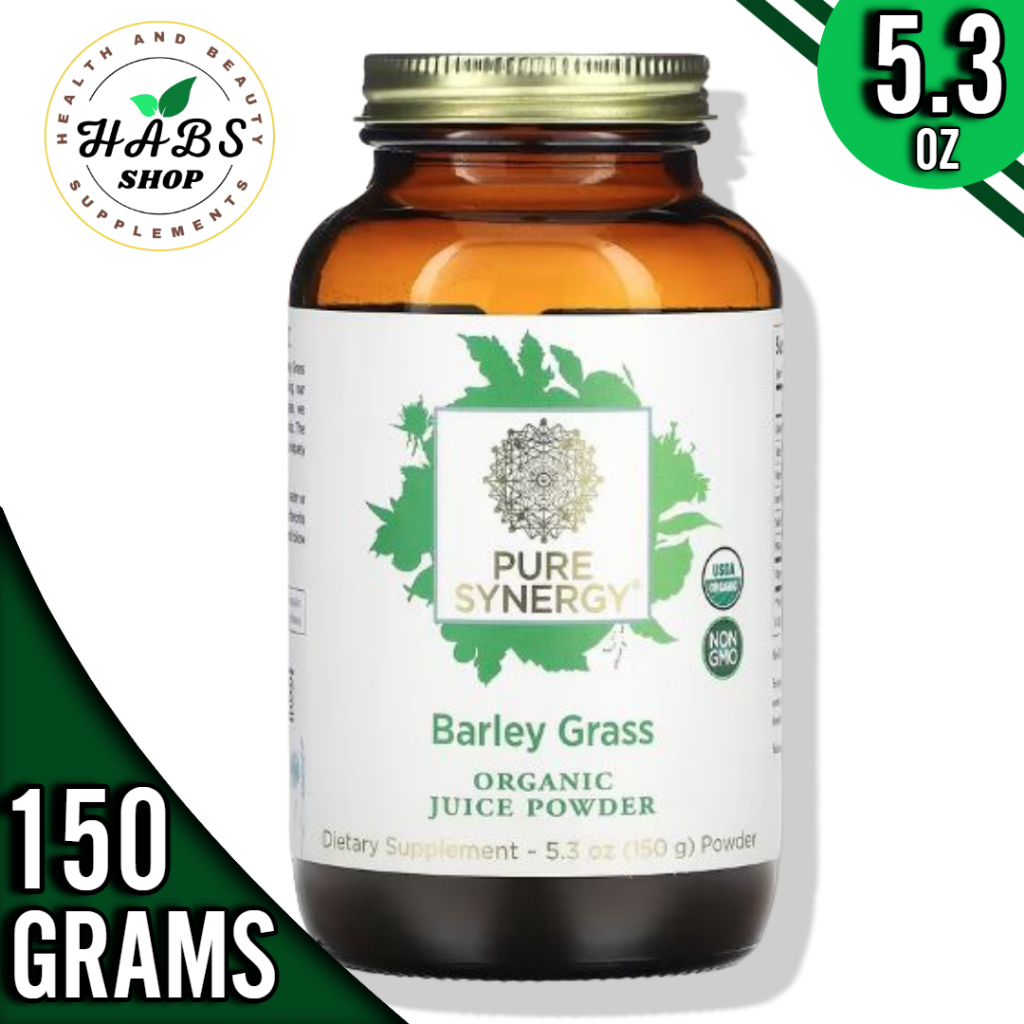 Pure Synergy, Organic Juice Powder, Barley Grass, 5.3 oz (150 g ...