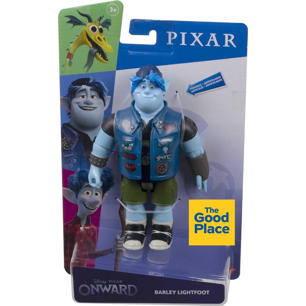 MATTEL Disney Pixar Onward Barley Lightfoot Action Figure 7 inch ...