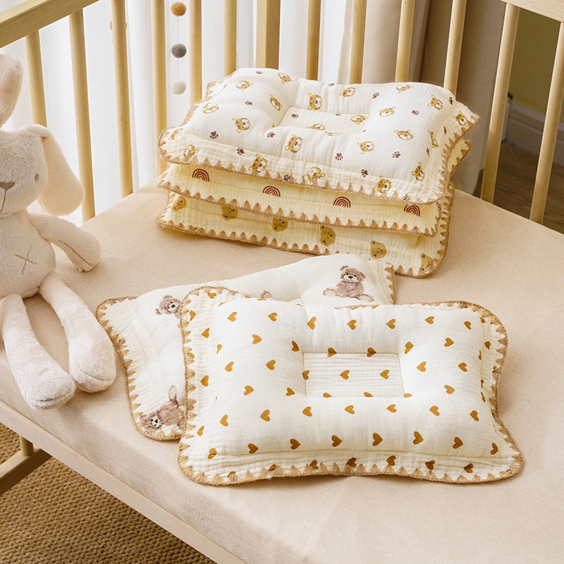 Baby Infant Newborn Head Positioning Pillow Baby Anti Flat Pillow ...