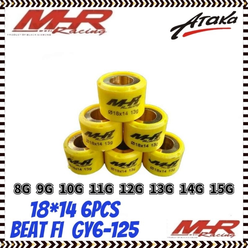 MHR RACING FLYBALL FOR BEAT FI/GY6-125 8G 9G 10G 11G 12G 13G 14G 15G ...