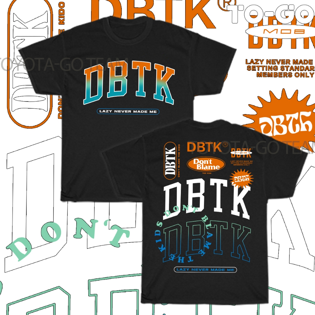 dbtk clothing ♭DBTK MSE 10 black and white oversized Tee/clothes/tops/T ...