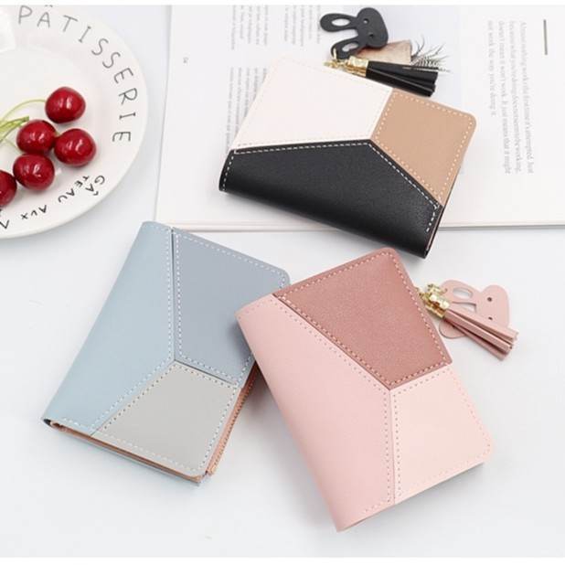 Korean Fashion Wallet Classic Ladies Wallets For Women Card and Coins ...