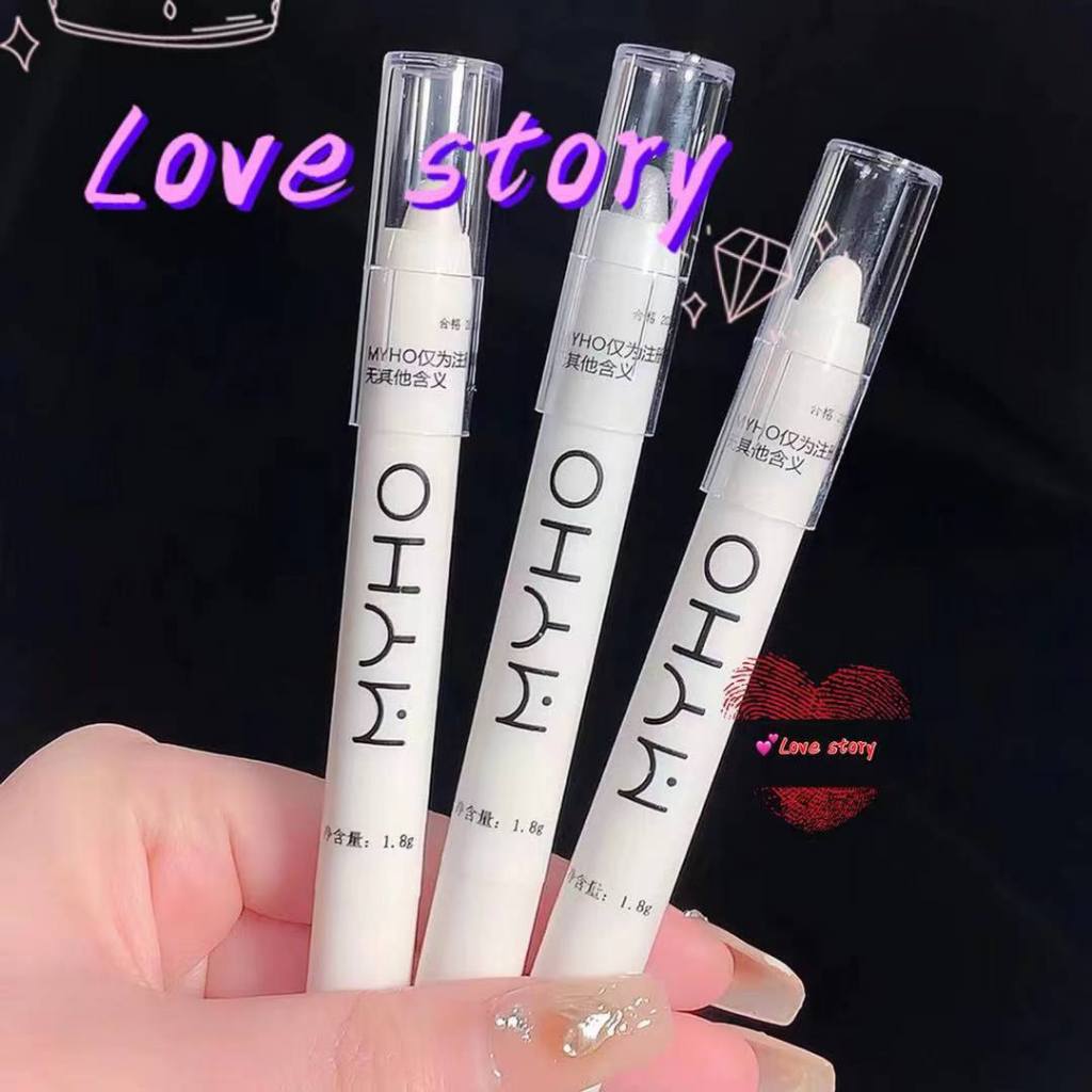 MYHO Lazy Eyeshadow Pen Monochrome Brightening Highlighter with Shimmer ...