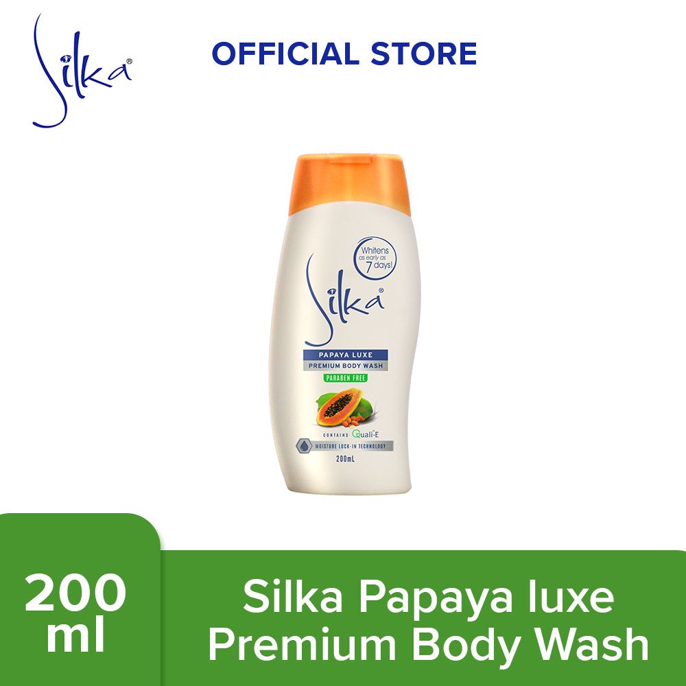 Silka Premium Body Wash Papaya Luxe 200mL | Shopee Philippines