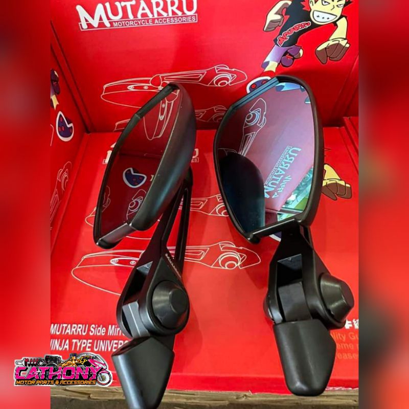 mutarru side mirror blue lens wlang grado | Shopee Philippines