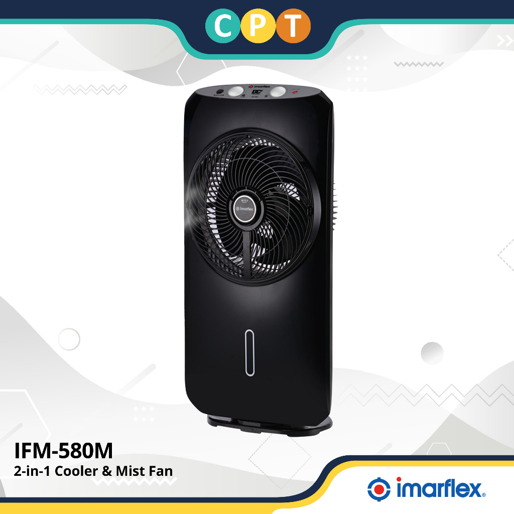 Imarflex IFM-580M 2-in-1 Cooler & Mist Fan | Shopee Philippines