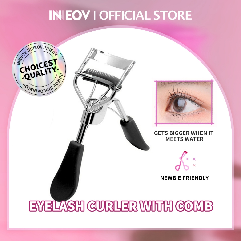 INNEOV yelash Curler Long-lasting Curling Eye Makeup Tool eyelash ...