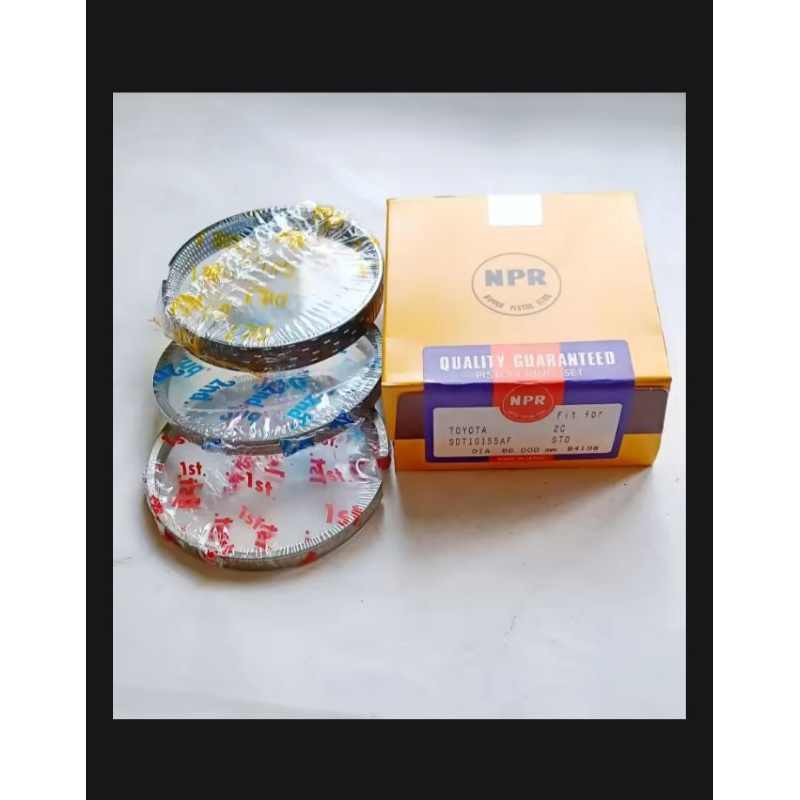 Toyota 2C Piston Ring STD NPR Original Made in japan | Shopee Philippines
