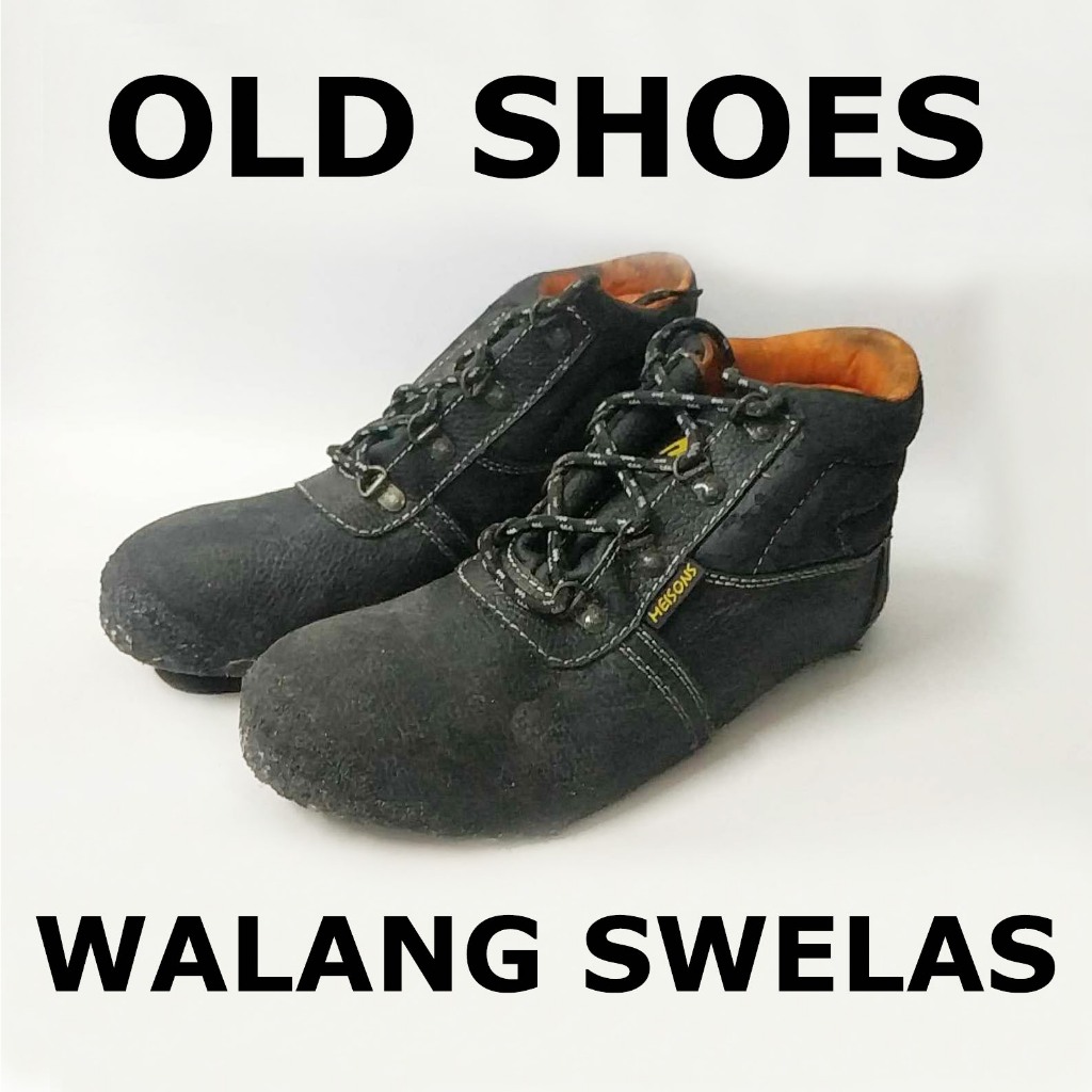 BARGAIN SAFETY SHOES WALANG SWELAS LUMA NA KASI EXPIRED NA YONG SOLE ...
