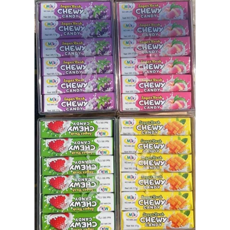 Chewy Candy Different Flavors 30 pcs per box Sweets and Candies ...
