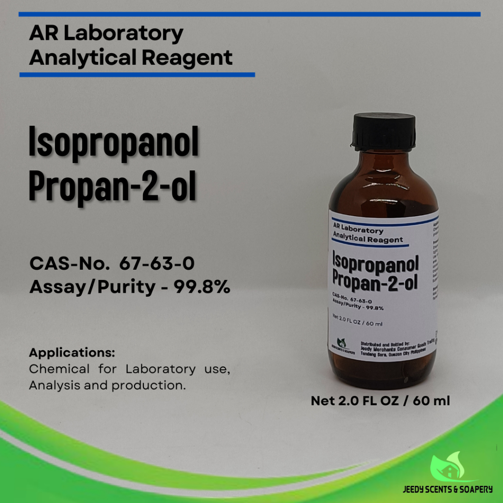 Isopropanol Propan-2-ol AR Laboratory Analytical Reagent | Shopee ...