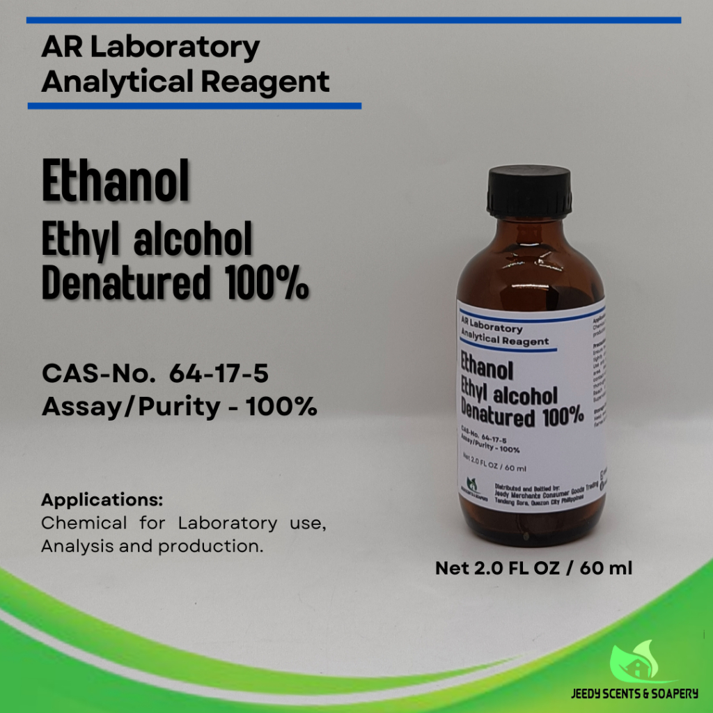 Ethanol/Ethyl Alcohol Denatured 100% AR Laboratory Analytical Reagent | Shopee Philippines