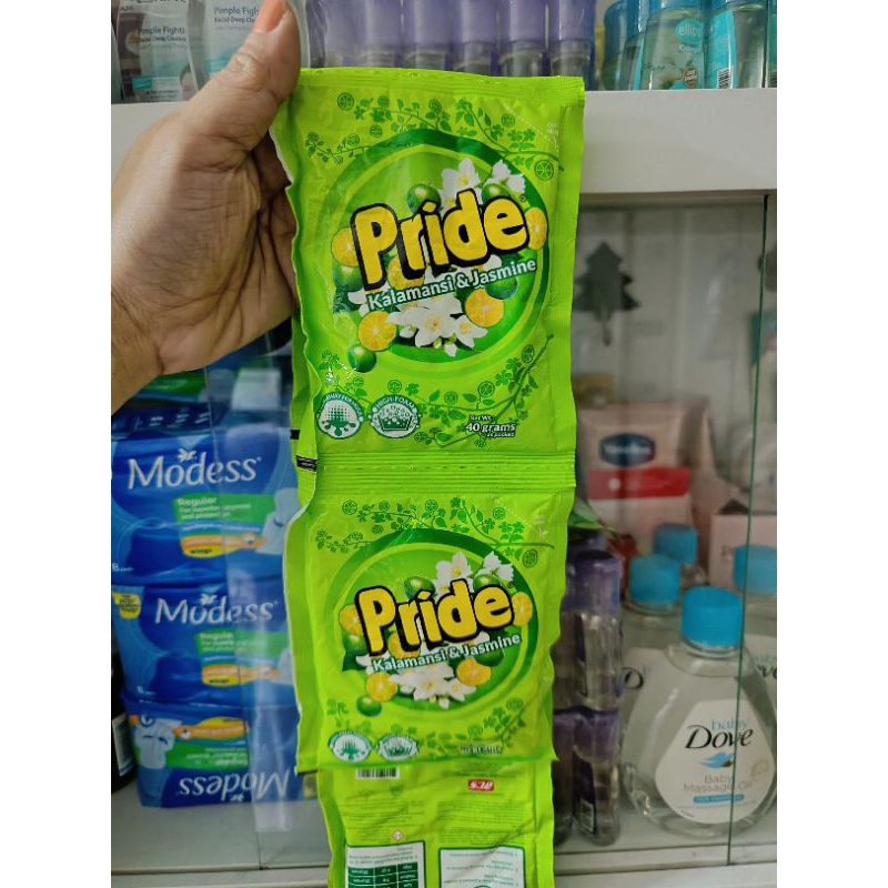 PRIDE KALAMANSI and JASMINE DETERGENT POWDER 6's | Shopee Philippines