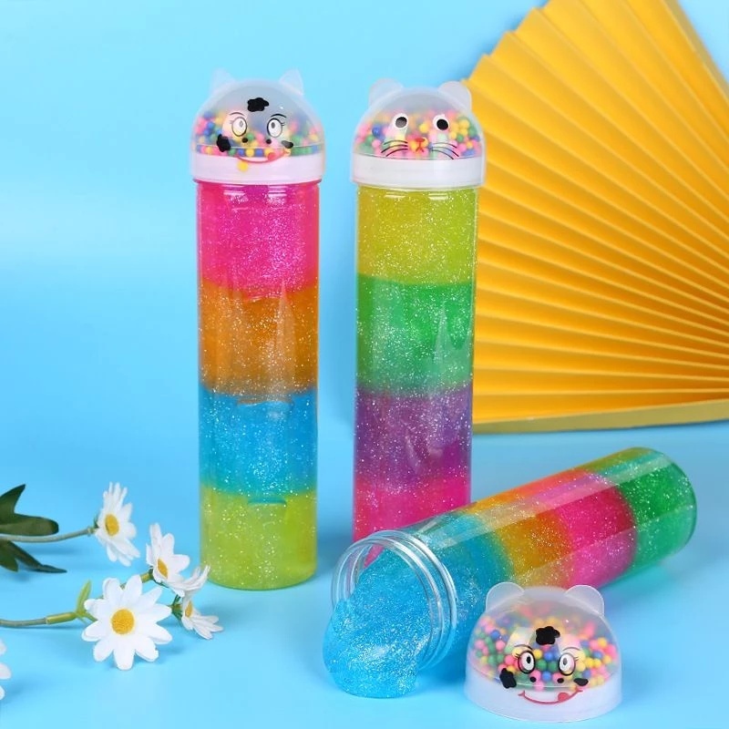 JHG Crystal mud slime with bottle container | Shopee Philippines