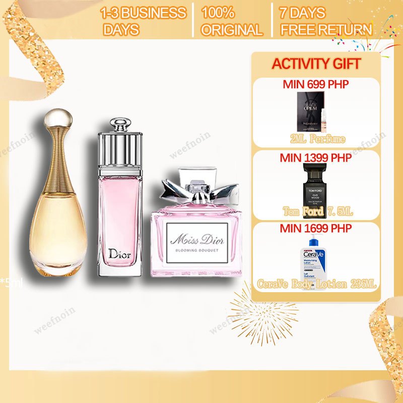 Miss Dior Perfume For Women Miniature Fragrance Gift Box Long Lasting ...