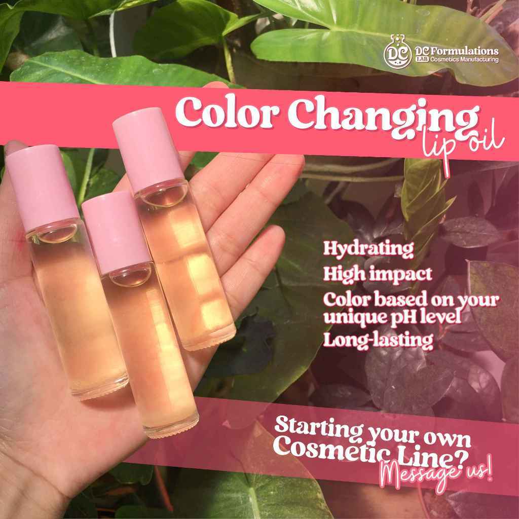 Color Changing Lip Oil - DC Formulations Lip Oil | Shopee Philippines