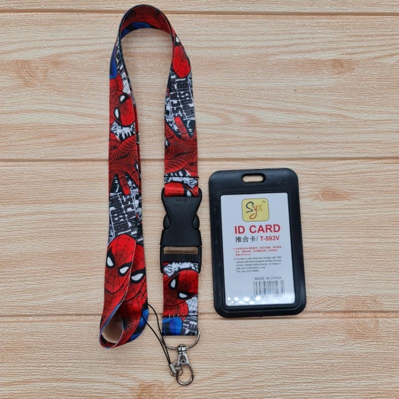 Anime Id Lace Landyard/with I'D case Holder/cartoon | Shopee Philippines