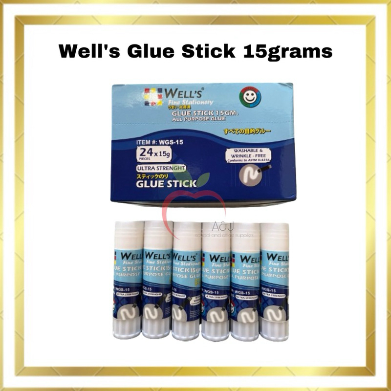 Well's Glue Stick 15grams Lipstick Type | Shopee Philippines