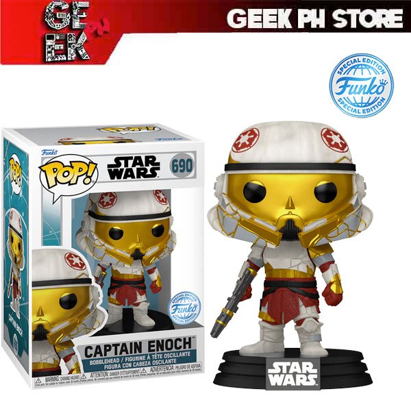 Funko Pop! Star Wars: Ahsoka Captain Enoch Special Edition Exclusive ...