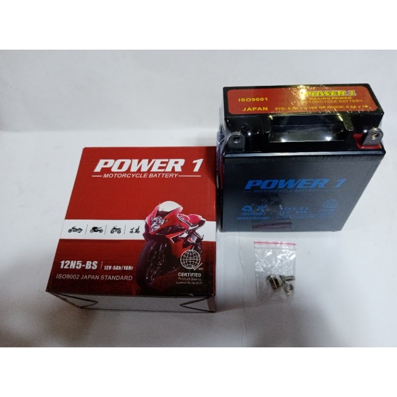 Racing Power Battery 12N5L-BS for Mio Sporty | Shopee Philippines