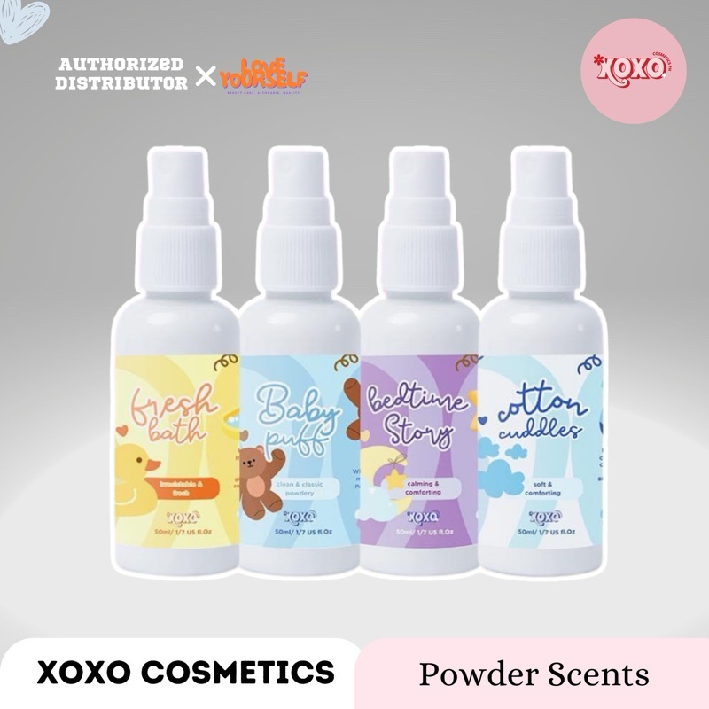 Xoxo Cosmetics Baby Puff Bedtime Story Cotton Cuddles Powdery Scent ...