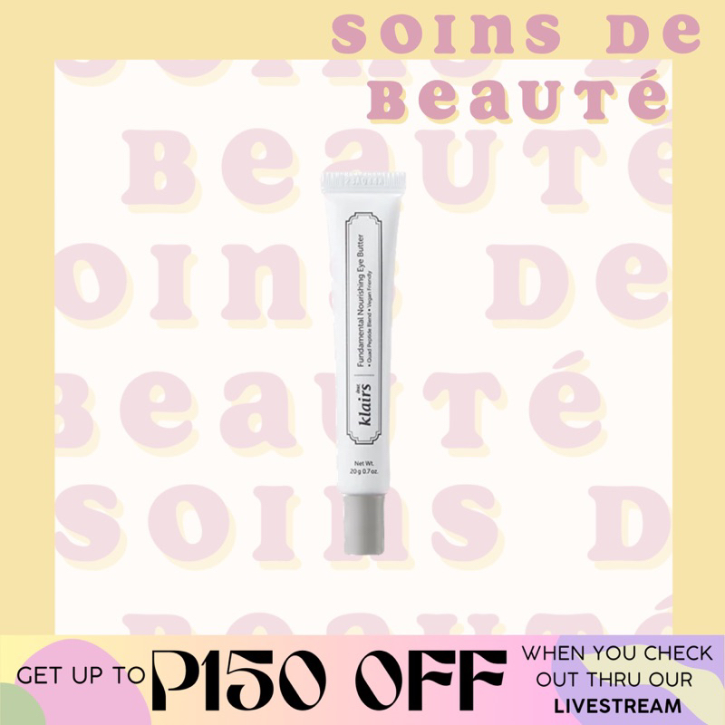 CLEARANCE SALE Dear Klairs Fundamental Nourishing Eye Butter Authentic ...