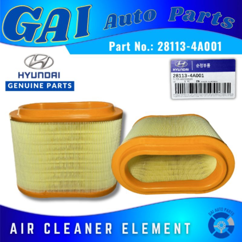 HYUNDAI Air Cleaner Element for Starex CRDi/Diesel/TCi 2.5 (28113-4A001 ...