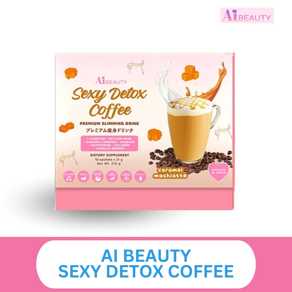 Sexy Detox Coffee by AiBeauty Ivana Alawi Slimming Coffee with Collagen ...