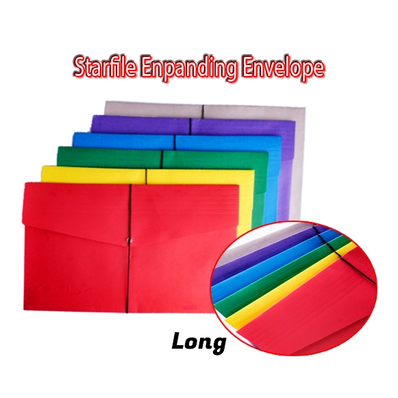 Starfile Expanding Envelope Long size | Shopee Philippines