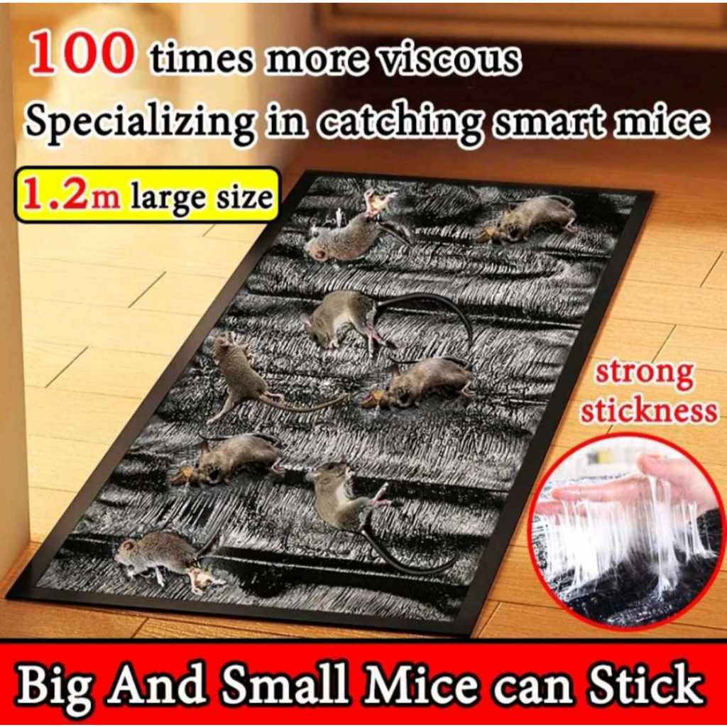 Sticky Mouse Trap Rodent Glue Board Bait Trap | Shopee Philippines