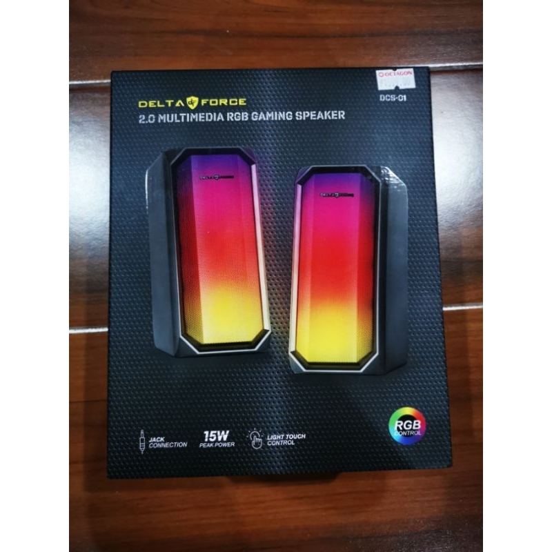 Delta Force Multi Media RGB Gaming Speaker 2.0 | Shopee Philippines
