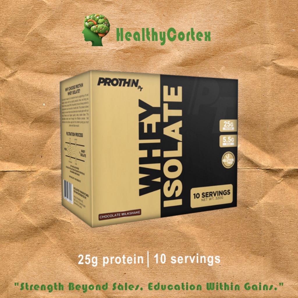 Prothin Whey Isolate Chocolate Milkshake 10 Servings | Shopee Philippines