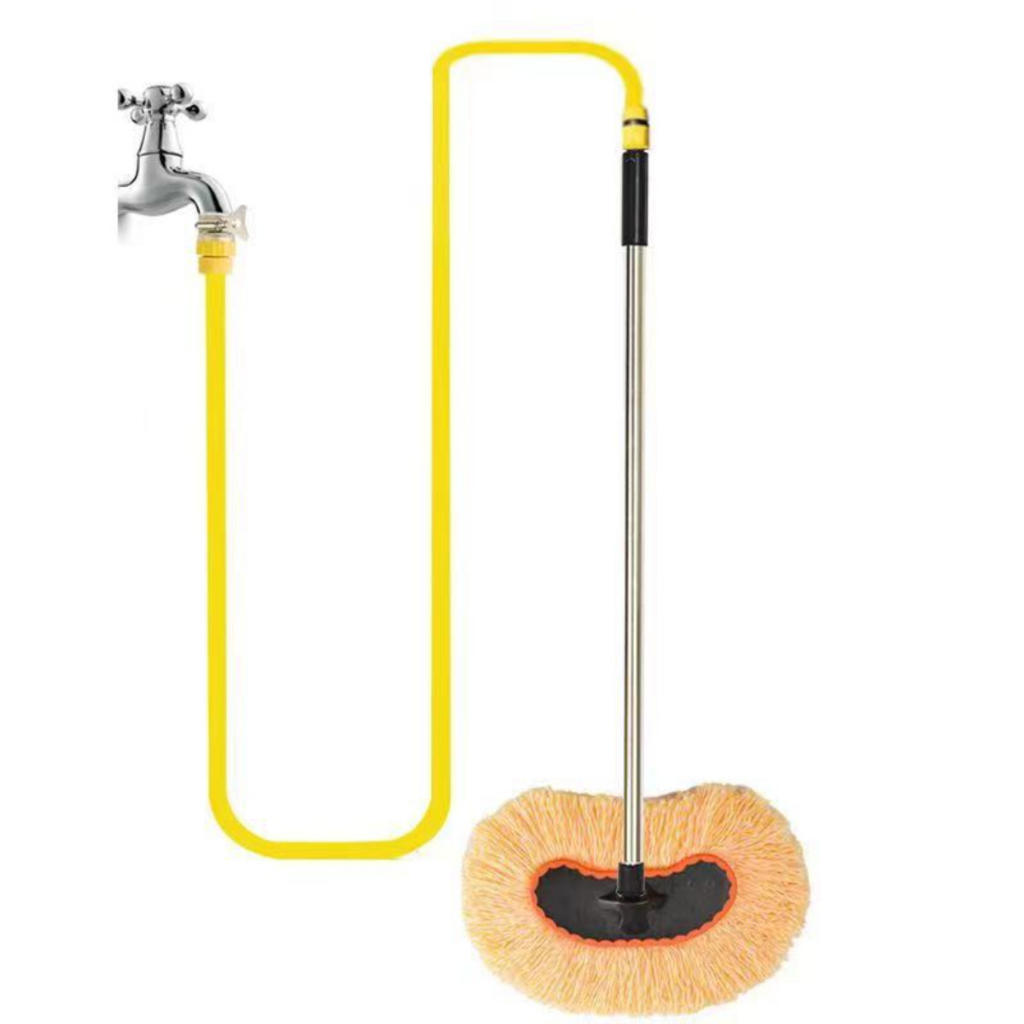 (COD) Car Cleaning Brush 90cm Long Handle Car Cleaning Mop With Water ...