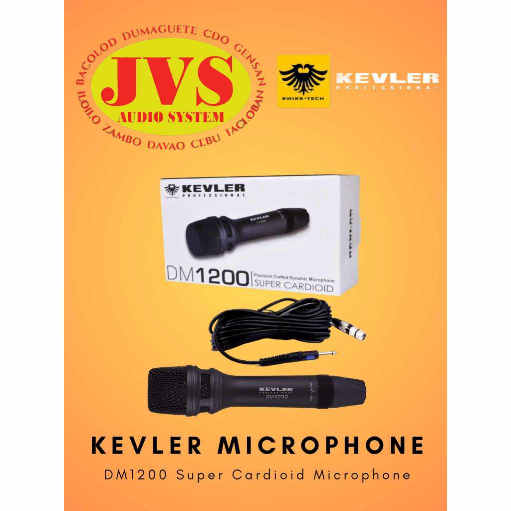 KEVLER DM-1200 Wired Handheld Microphone | Shopee Philippines