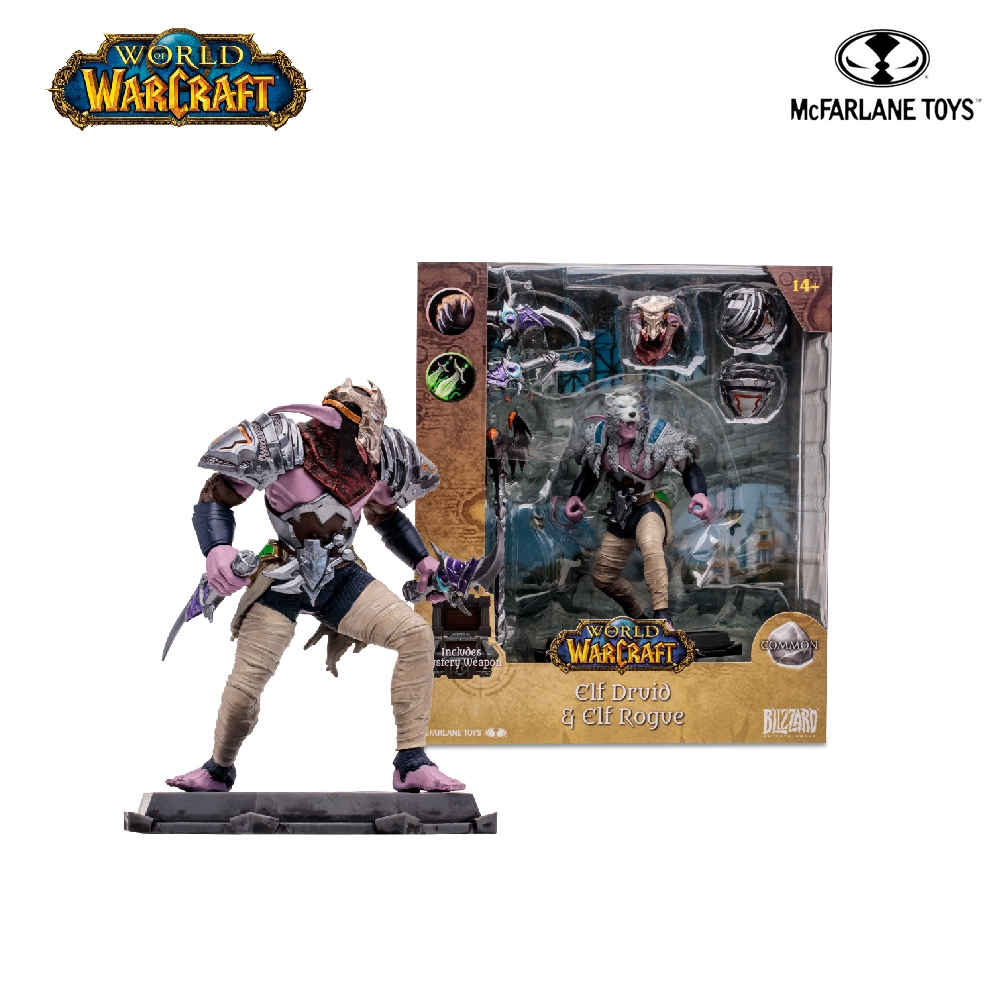 McFarlane Toys World Of Warcraft 6In-Human: Paladin/Warrior | Shopee ...