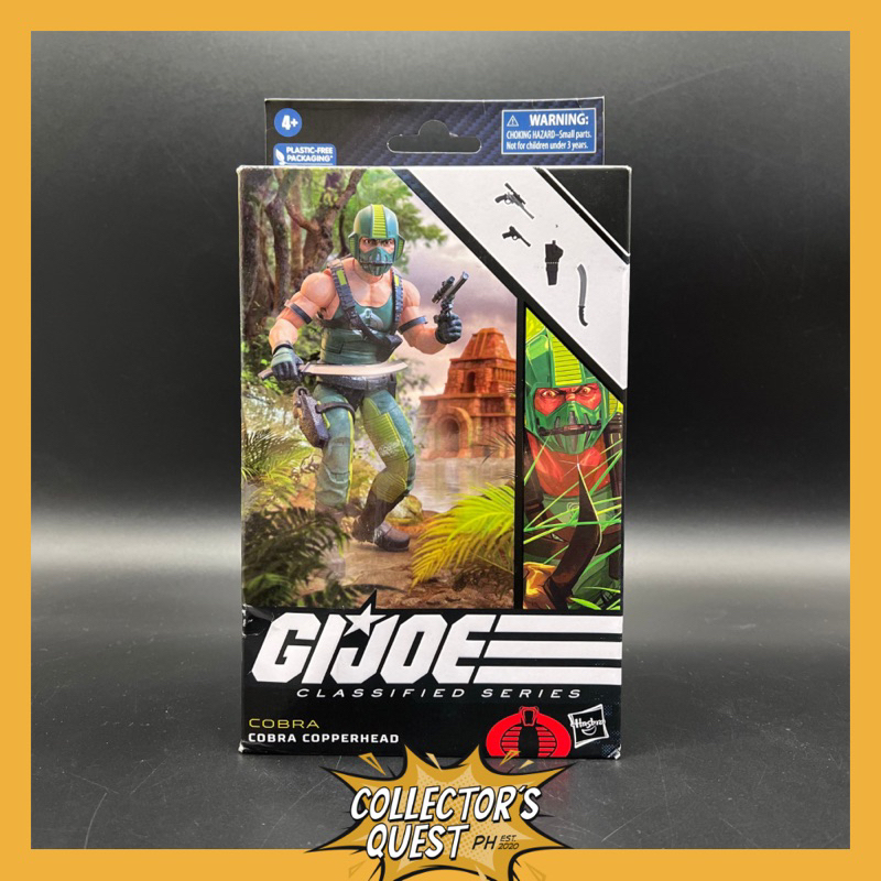 GI Joe Classified Series Cobra Copperhead Figure | Shopee Philippines