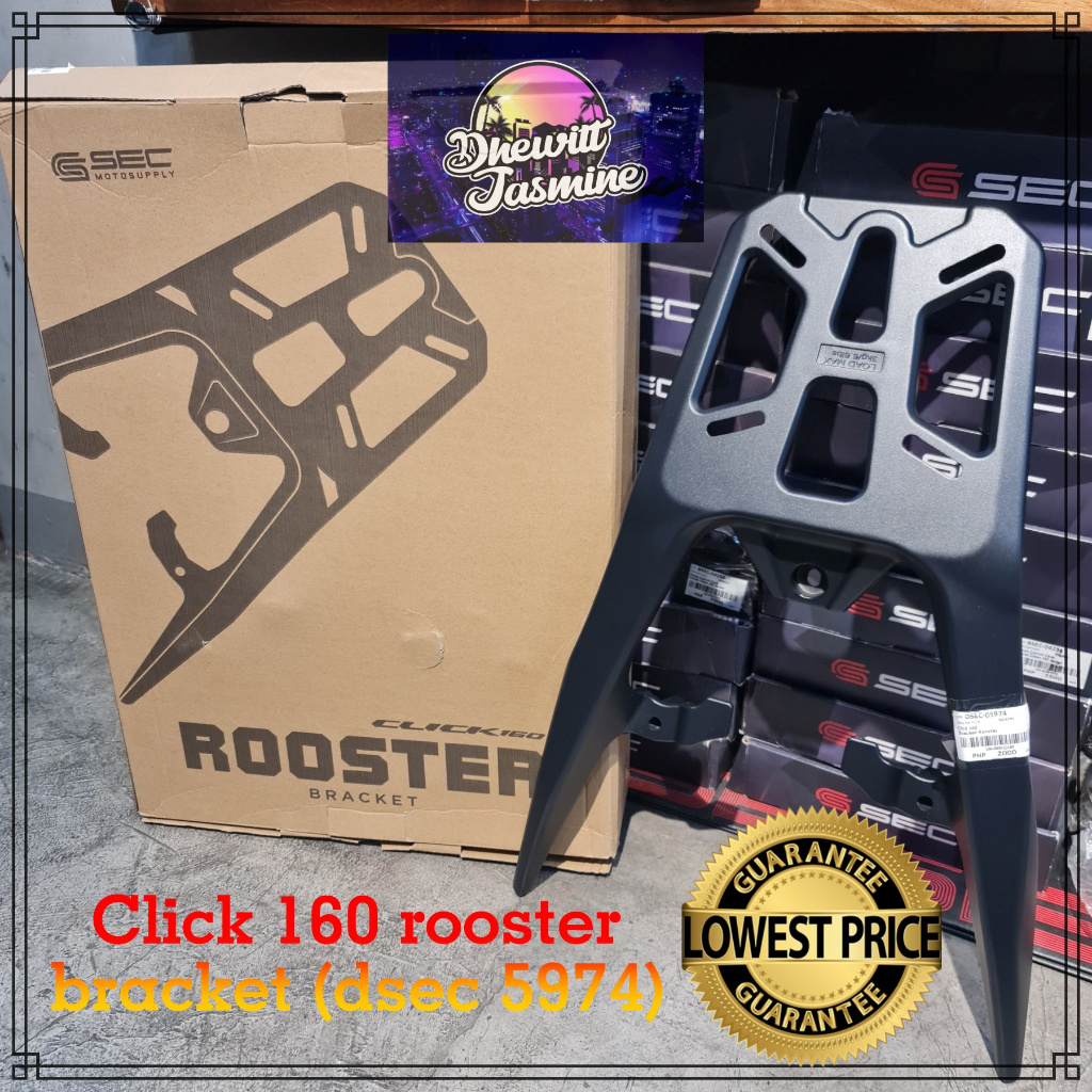 Sec brand Click 160 rooster bracket (dsec 5974) | Shopee Philippines