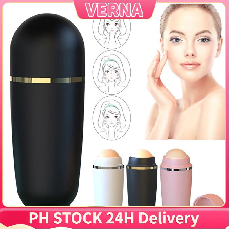 Natural Volcanic Roller Oil Control Rolling Stone Face T-Zone Oil ...