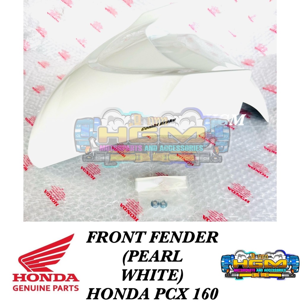 FRONT FENDER (PEARL WHITE) FOR PCX 160 | HONDA GENUINE PART | 61000-K1Z ...